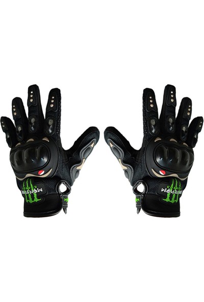 Motosiklet Sürme Eldiven Deri Anti-Sonbahar Kros Eldiven