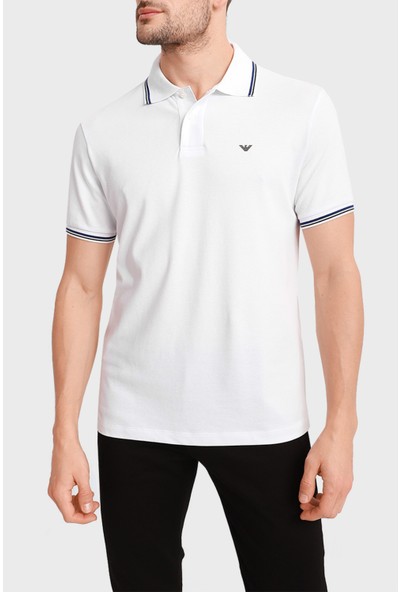 Emporio Armani Slim Fit Pamuklu Düğmeli Polo T Shirt Erkek Polo 8N1FB3 1jptz 0100 Emporio Armani Slim Fit Pamuklu Düğmeli Polo T Shirt Erkek Polo 8N1FB3 1jptz 0100