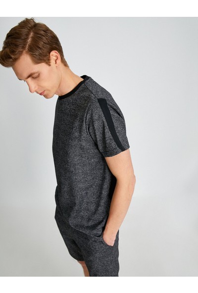 Koton Kırçıllı Basic Tişört