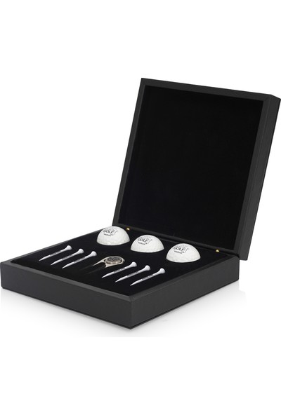 Zekupp Deri Kutulu Golf Seti, Profesyonel Golf Topu, Golf Topu Işaretleyici Çatal Metal Pul Golf Aksesuarları Zekupp Deri Kutulu Golf Seti, Profesyonel Golf Topu, Golf Topu Işaretleyici Çatal Metal Pul Golf Aksesuarları