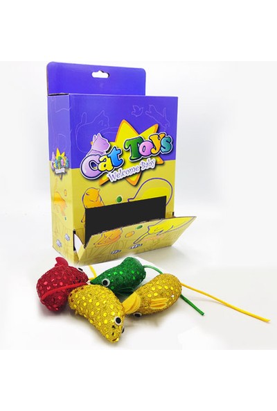 Fare Pullu Parlak Yumuşak 8 cm (36 Lı Paket) Fare Pullu Parlak Yumuşak 8 cm (36 Lı Paket)