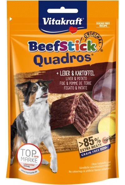 Vitakraft Beef Stick Quadros Ciğerli 7 100GR Vitakraft Beef Stick Quadros Ciğerli 7 100GR