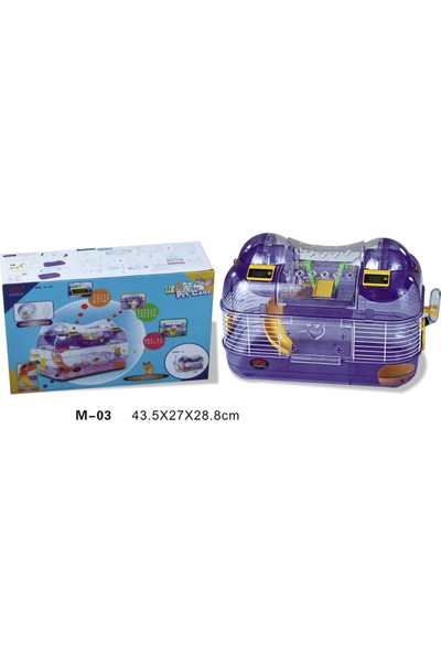 Dayang Hamster Kafesi Sayaçlı 43X27X28.8 Dayang Hamster Kafesi Sayaçlı 43X27X28.8