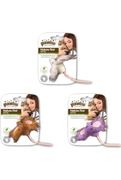 Büyük Kulaklı Fare Kedi Oyuncağı