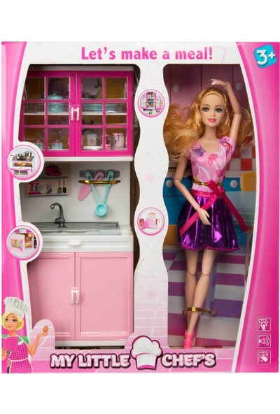 Mofy Baby My Little Chef's Eklemli Et Bebekli Evcilik Mutfak Oyun Seti Mutfak Lavabo Mofy Baby My Little Chef's Eklemli Et Bebekli Evcilik Mutfak Oyun Seti Mutfak Lavabo