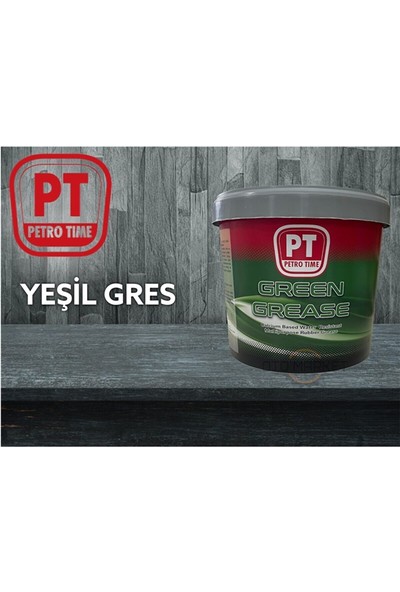 Petro Time Yeşil Kaucuklu Gress 14 kg Suya Dayanıklı Petro Time Yeşil Kaucuklu Gress 14 kg Suya Dayanıklı