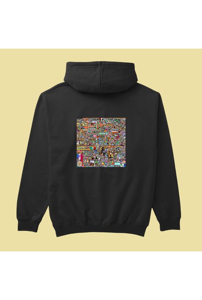 Trove Oversize Kadın Erkek Unisex Rplace Savunma Kanguru Cep Hoodie Trove Oversize Kadın Erkek Unisex Rplace Savunma Kanguru Cep Hoodie