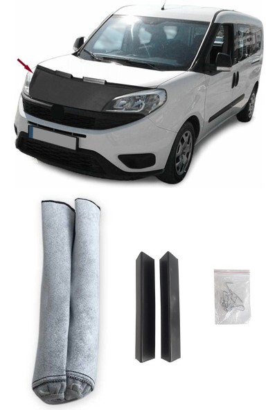 Oto Pandami Fiat Doblo 2010-2014 Siyah Burun Maskesi Oto Pandami Fiat Doblo 2010-2014 Siyah Burun Maskesi