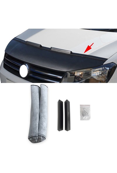 Oto Pandami Volkswagen Caddy 2011-2014 Siyah Burun Maskesi Oto Pandami Volkswagen Caddy 2011-2014 Siyah Burun Maskesi