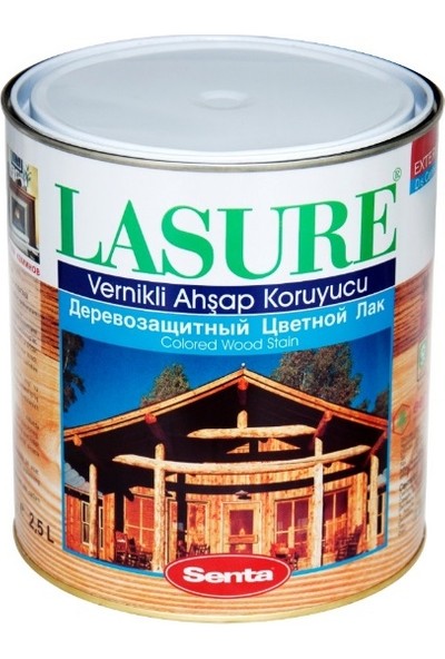 Senta Lasure Vernikli Ahşap Koruyucu Pinoteks 0.75 Lt Senta Lasure Vernikli Ahşap Koruyucu Pinoteks 0.75 Lt
