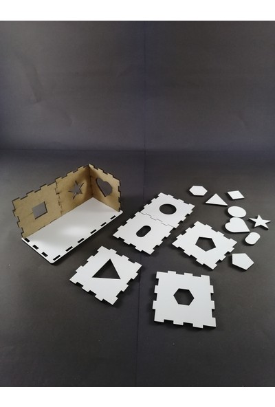 Tükatek Ahşap Eşleştirme Puzzle