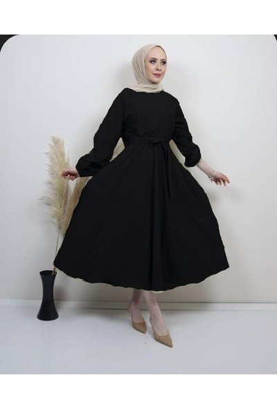 Siyah Elbise - 5047