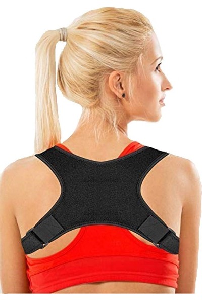 Kambur Önleyici Omuz Dik Durus Korsesi Unisex Ayarlanabilir Kambur Önleyici Omuz Dik Durus Korsesi Unisex Ayarlanabilir