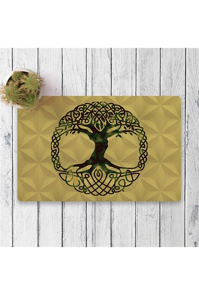 Vagonik Hayat Ağacı Dijital Baskılı 50X70CM Dekoratif Çok Amaçlı Iç ve Dış Kapı Paspası Vagonik Hayat Ağacı Dijital Baskılı 50X70CM Dekoratif Çok Amaçlı Iç ve Dış Kapı Paspası