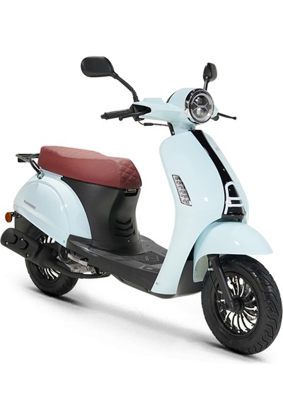 Kuba Blueberry 50 Pro Motorsiklet Mavi Kuba Blueberry 50 Pro Motorsiklet Mavi