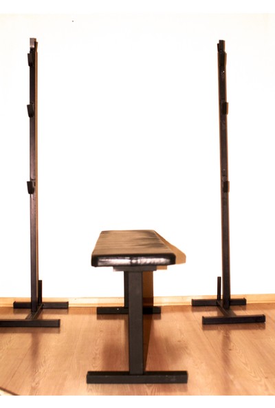 Bench Squat Sehpa ve Rack Stand Istasyonu Bench Squat Sehpa ve Rack Stand Istasyonu