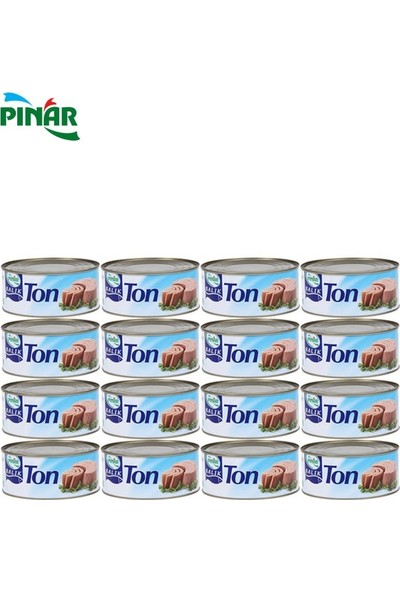 Pınar Ton Balık İri Parçalı 80 gr x 16