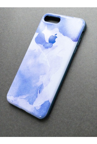 Vaas Apple iPhone 7 Plus / 8 Plus Uyumlu Logolu Lansman Kılıf Mermer Vaas Apple iPhone 7 Plus / 8 Plus Uyumlu Logolu Lansman Kılıf Mermer
