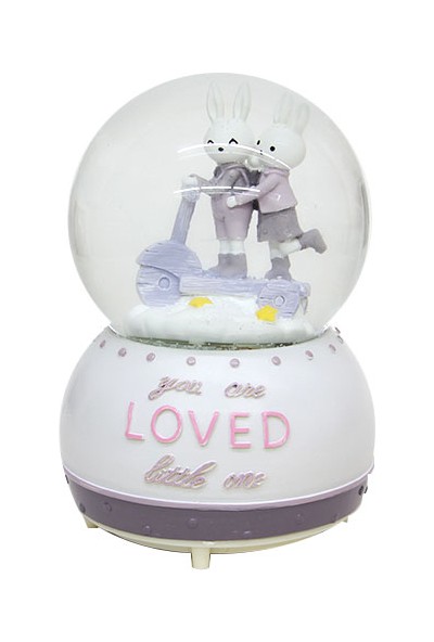 Go İthalat Müzikli Püskürtmeli Kar Küresi