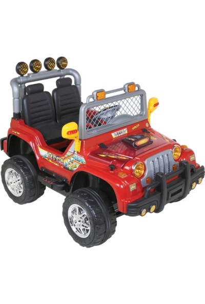 Aliş Toys 4 x 4 Mega Jeep 12 Volt - Mp3 Turbo 2 Kişilik Akülü Araba Aliş Toys 4 x 4 Mega Jeep 12 Volt - Mp3 Turbo 2 Kişilik Akülü Araba