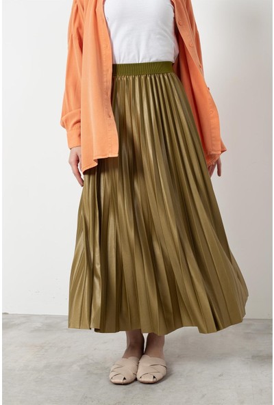 Modaala Piliseli Etek Yeşil