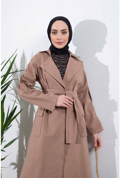 Modaala Denim Cepli Trenç Toprak