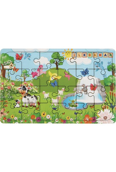 Maketçiniz 24 Parca Mevsımler Puzzle Ilkbahar Maketçiniz 24 Parca Mevsımler Puzzle Ilkbahar