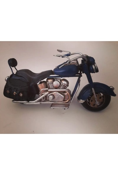 El Yapımı Metal Chopper Maketi El Yapımı Metal Chopper Maketi
