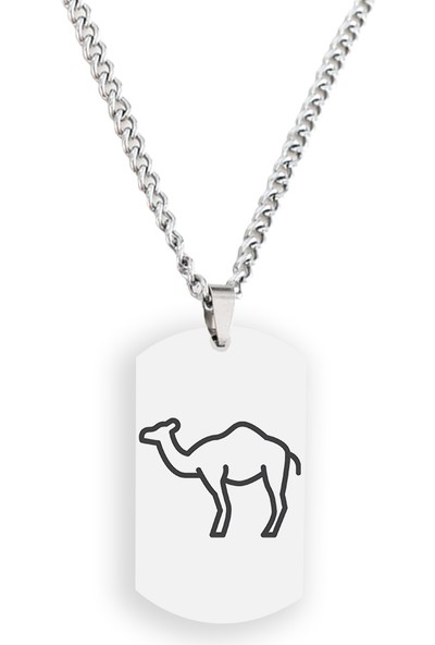 Deve Baskılı Künye/kolye YTKTRD208