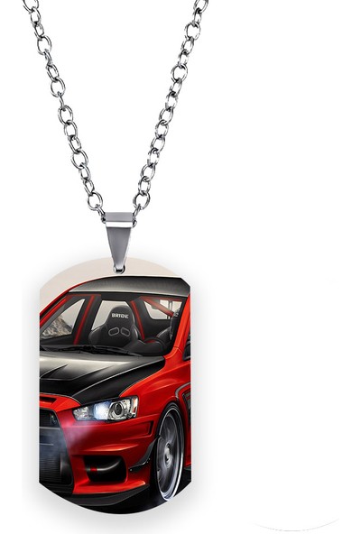 Rowalsi Mitshubishi Evo Baskılı Künye TYT519 Rowalsi Mitshubishi Evo Baskılı Künye TYT519