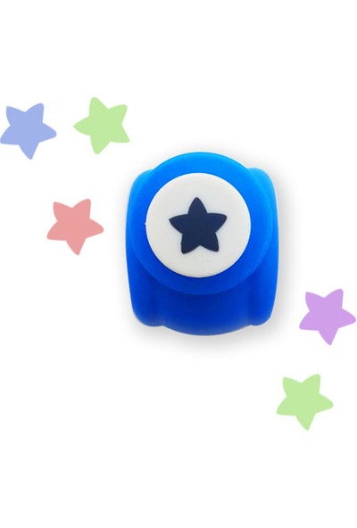 Kağıt Gemi Yıldız Desenli Delgeç