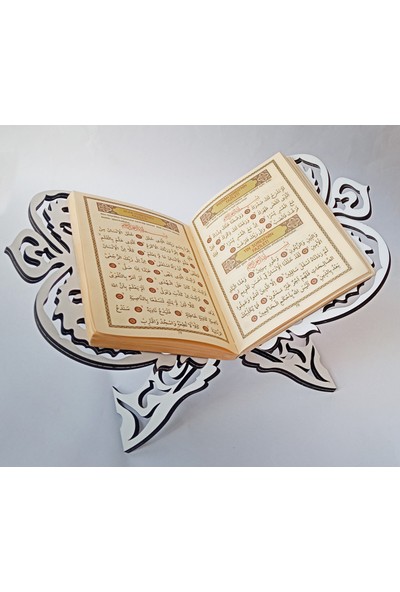 Bsm Gift Rahle Ahşap Beyaz Renk Lazer Kesim Desenli Dekoratif Masaüstü Küçük Boy 6 mm Bsm Gift Rahle Ahşap Beyaz Renk Lazer Kesim Desenli Dekoratif Masaüstü Küçük Boy 6 mm