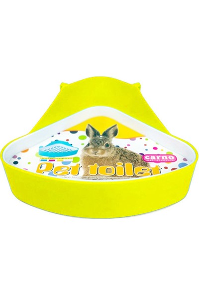 Kobal Business Tavşan Tuvaleti Üçgen Sarı