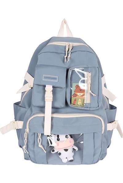 Kalavika Su Geçirmez Sırt Çantası Şeffaf Yüksek Kapasiteli Mavi (Yurt Dışından) Kalavika Su Geçirmez Sırt Çantası Şeffaf Yüksek Kapasiteli Mavi (Yurt Dışından)