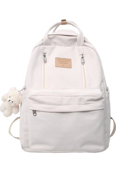 Kalavika Su Geçirmez Sırt Çantası Kadın Beyaz (Yurt Dışından) Kalavika Su Geçirmez Sırt Çantası Kadın Beyaz (Yurt Dışından)