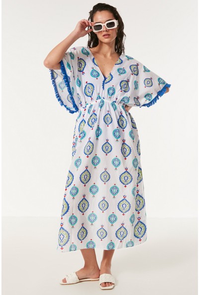 C&city Pareo Plaj Elbisesi 22226 Beyaz C&city Pareo Plaj Elbisesi 22226 Beyaz