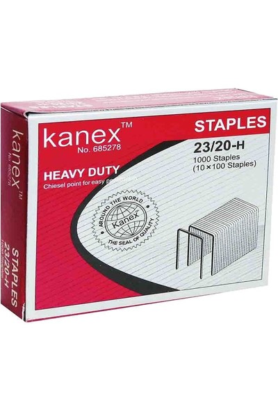 Kanex Zımba Teli No.23/20-10'lu Paket Kanex Zımba Teli No.23/20-10'lu Paket