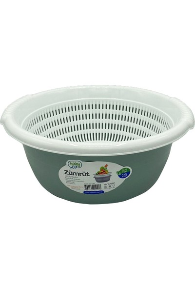 Hobby Life Karenda Hobby Life 2,5lt Kare Badya Süzgeç Yeşil Hobby Life Karenda Hobby Life 2,5lt Kare Badya Süzgeç Yeşil