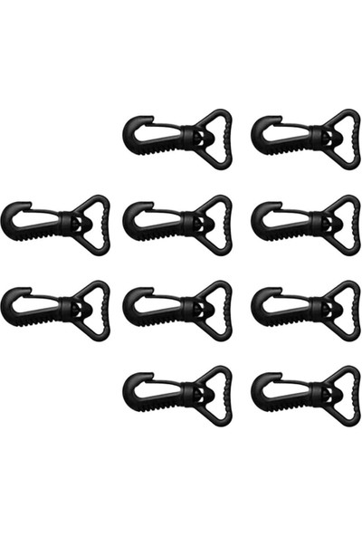 Yolanda 10X Küçük Kompakt Plastik Döner Yapış Kanca Klip 25MM Dalış Dokuma Dişli Için (Yurt Dışından) Yolanda 10X Küçük Kompakt Plastik Döner Yapış Kanca Klip 25MM Dalış Dokuma Dişli Için (Yurt Dışından)