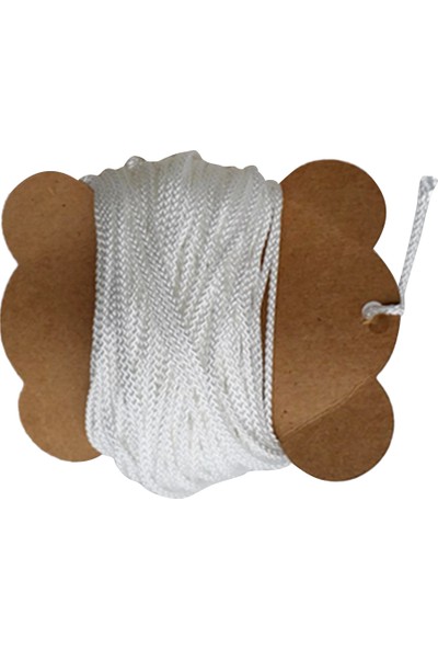 Yolanda Scuba Dalış Makarası Parmak Makarası 2mm 20/30 / Enkaz Mağarası Dalış Için 50 M Yuvarlak Çizgi 30M Beyaz (Yurt Dışından)