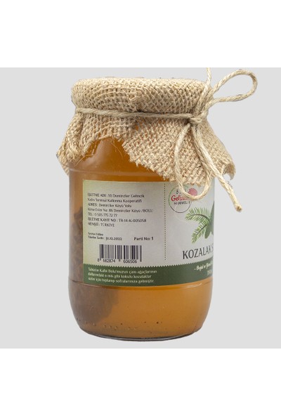 Bolu Gelincik Hanımeli Kozalak Şurubu 350 gr