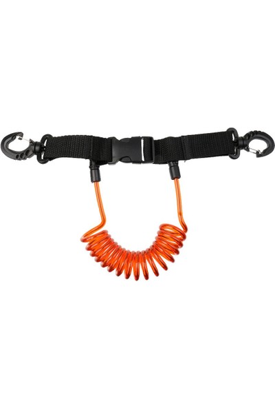 Yolanda Güvenlik Bobin Tüplü Dalış Sualtı Kordon Kayışı Bahar Streç Tutucu (Yurt Dışından)