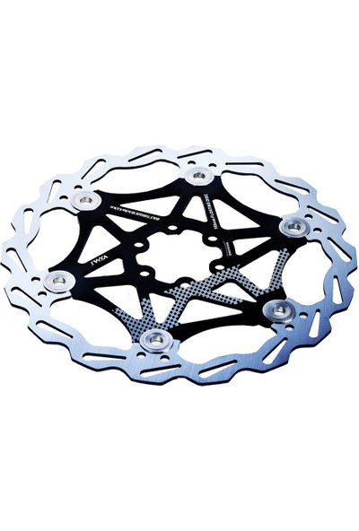 Yolanda Yüzer Bisiklet Disk Fren, Yüzer Disk Fren Rotor, 6 Cıvata, Alüminyum Alaşım 203MM Siyah (Yurt Dışından) Yolanda Yüzer Bisiklet Disk Fren, Yüzer Disk Fren Rotor, 6 Cıvata, Alüminyum Alaşım 203MM Siyah (Yurt Dışından)