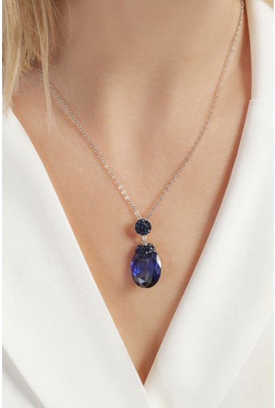 Tasarım Kadın Gümüş Kolye Modeli