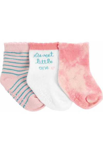 Kız Bebek Çorap 3'lü Paket