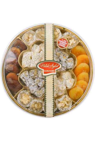 Haluk Aydın Kuruyemiş Lokum & Kayısı Spesiyal 460 gr Haluk Aydın Kuruyemiş Lokum & Kayısı Spesiyal 460 gr