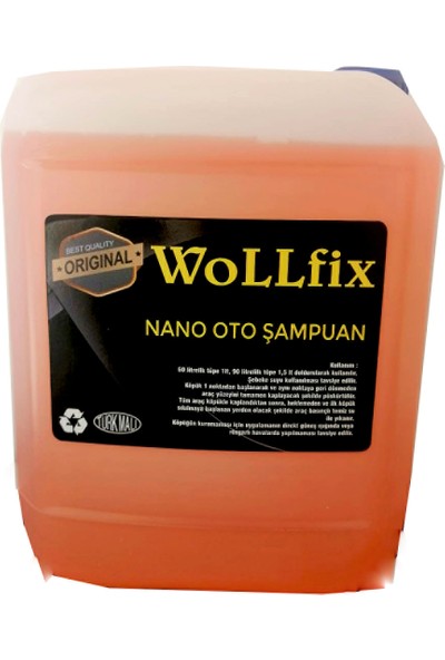 Wollfix Cilalı Oto Şampuanı 5 kg