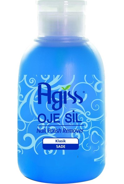 Agiss Ojesil Klasik Sade Aseton 450 ml