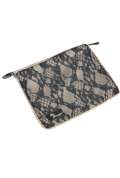 The Glowings Fermuarlı Dantel Çanta The Glowings Fermuarlı Dantel Çanta