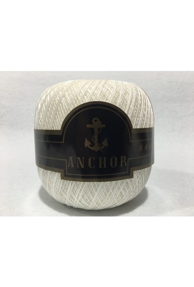 Anchor 6 Katlı Merserize Dantel Ipliği No: 70 100 Gram.